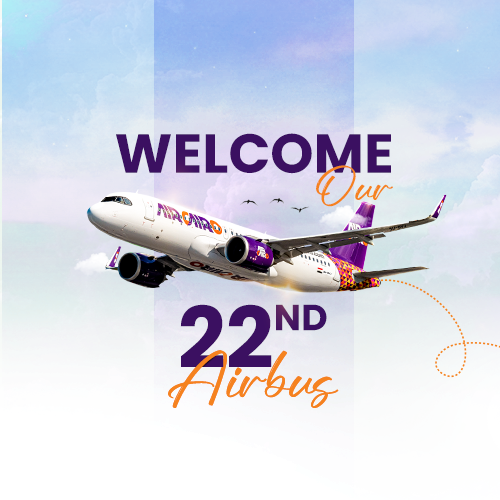 welcome with us the newest member in Air Cairo's fleet, the 22nd Airbus ...